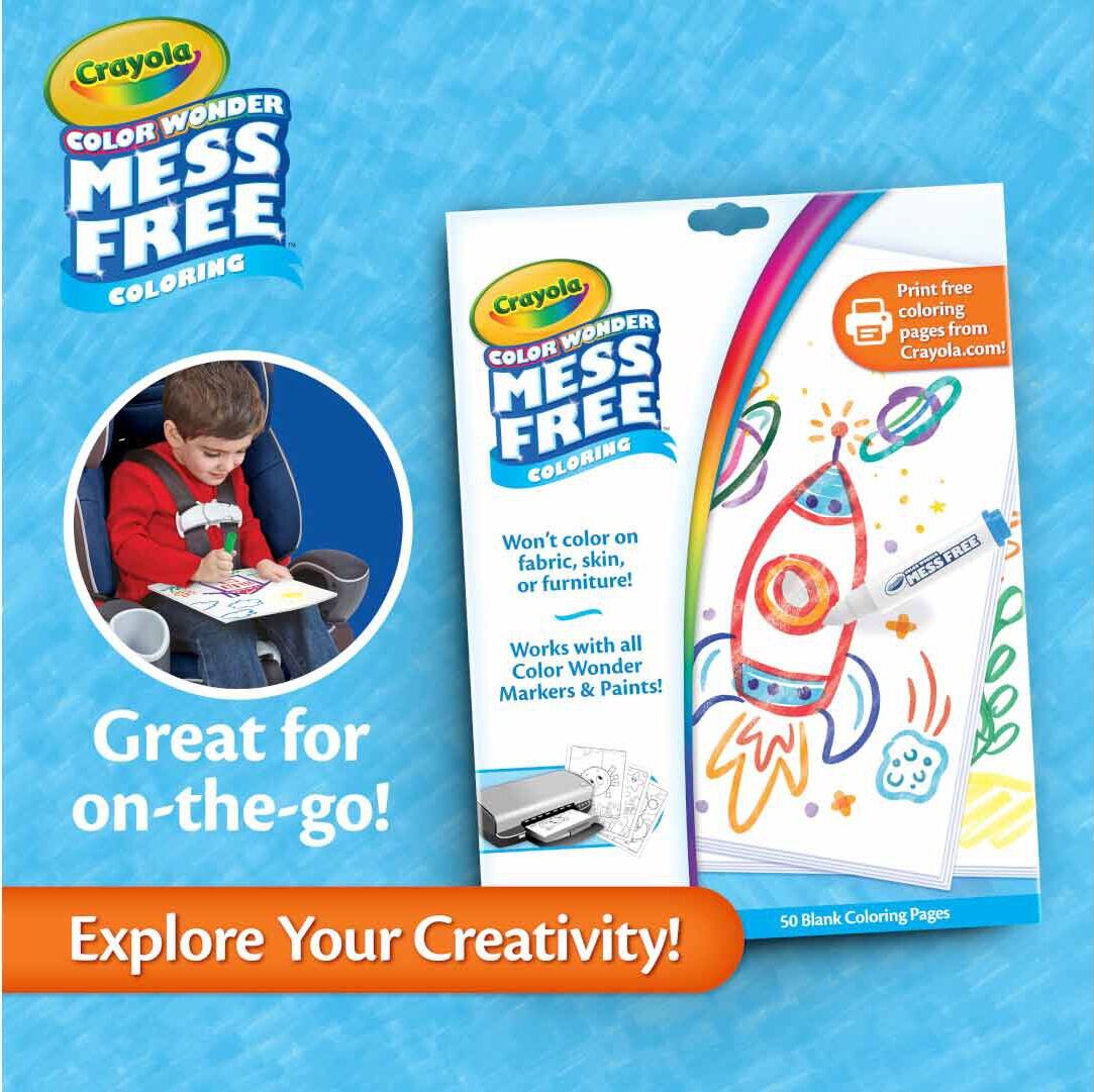 Mess-Free Coloring Pages: A Parent's Dream Come True